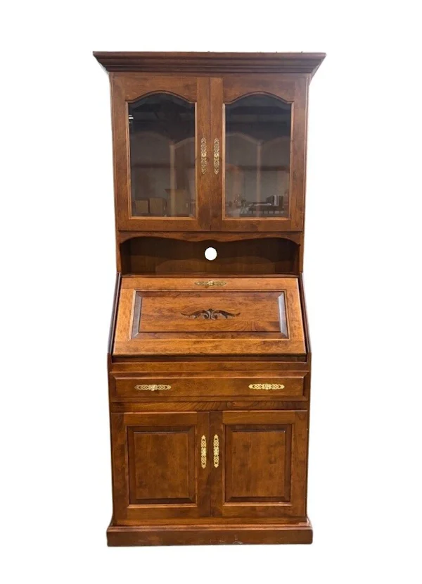 Amish Secretary Desks | Solid Wood Space-Saving Drop-Front Desks