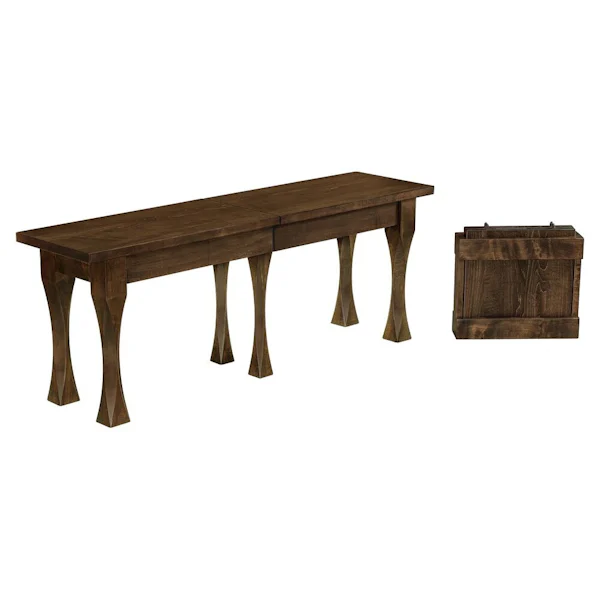 Amish Benches - Quality Wood Seating - Entryway, Dining & More