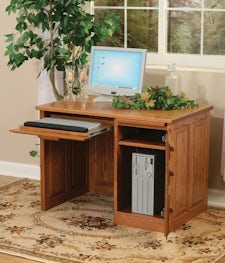 Amish Solid Wood Computer Desks by DutchCrafters Amish Furniture