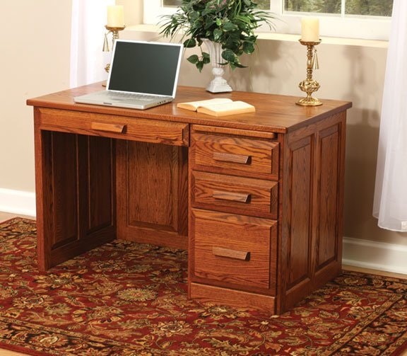 Flat Top Computer Desk From Dutchcrafters