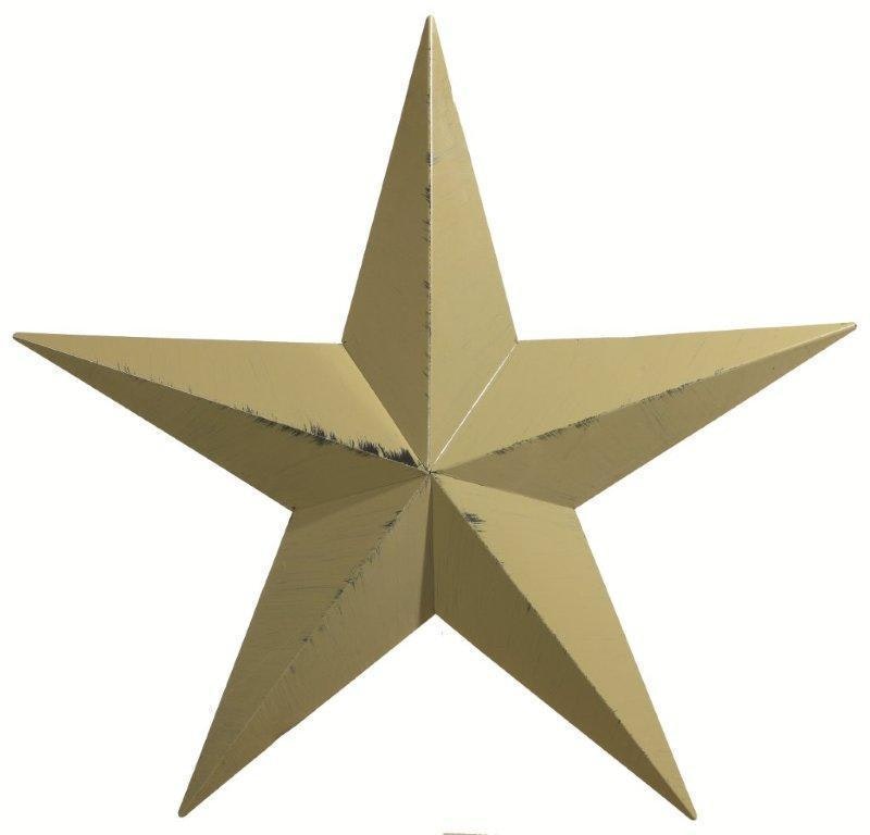 Painted American Made Barn Star from DutchCrafters Amish Furniture