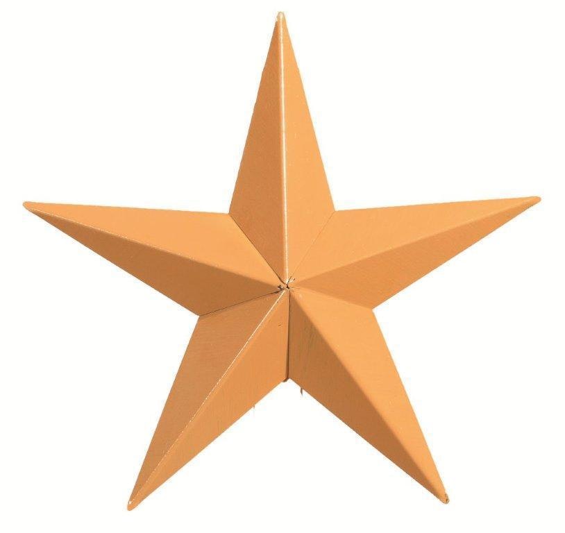 Painted American Made Barn Star from DutchCrafters Amish Furniture