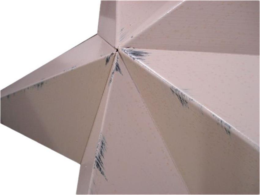 Painted American Made Barn Star from DutchCrafters Amish Furniture