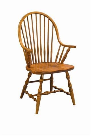 Hertford Windsor Dining Room Chair by DutchCrafters Amish Furniture