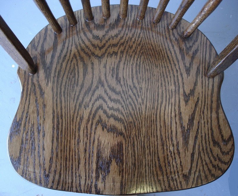 Amish Windsor Dining Chair - Handcrafted Solid Wood Heirloom