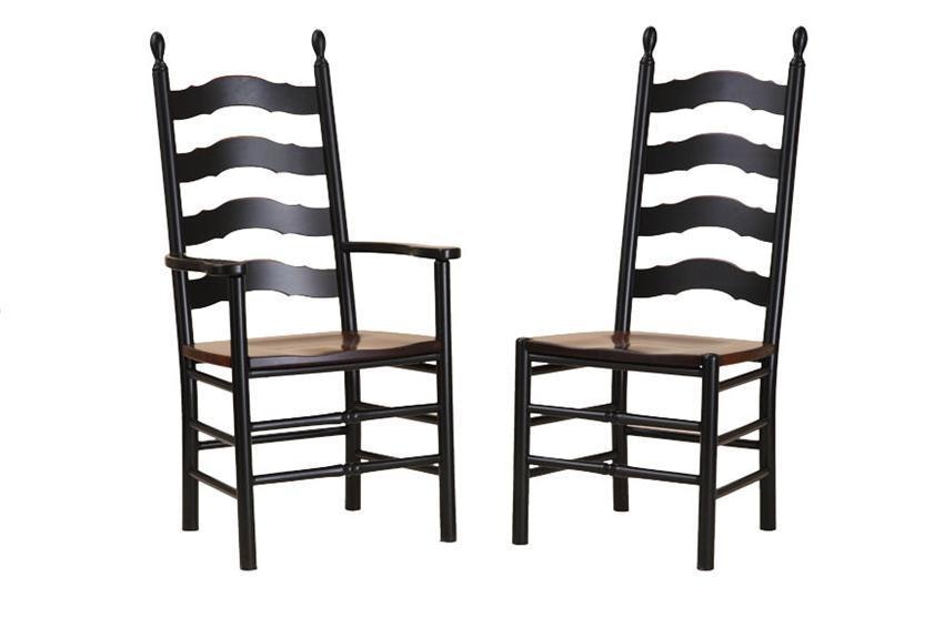 Abilene Ladderback Dining Room Chair from DutchCrafters Amish