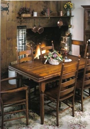 Custom Amish Shaker Ladder Back Chair | Solid Wood & Durable