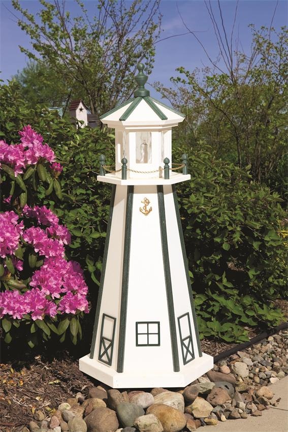 Standard Poly Garden Lighthouse by Dutchcrafters Amish Furniture